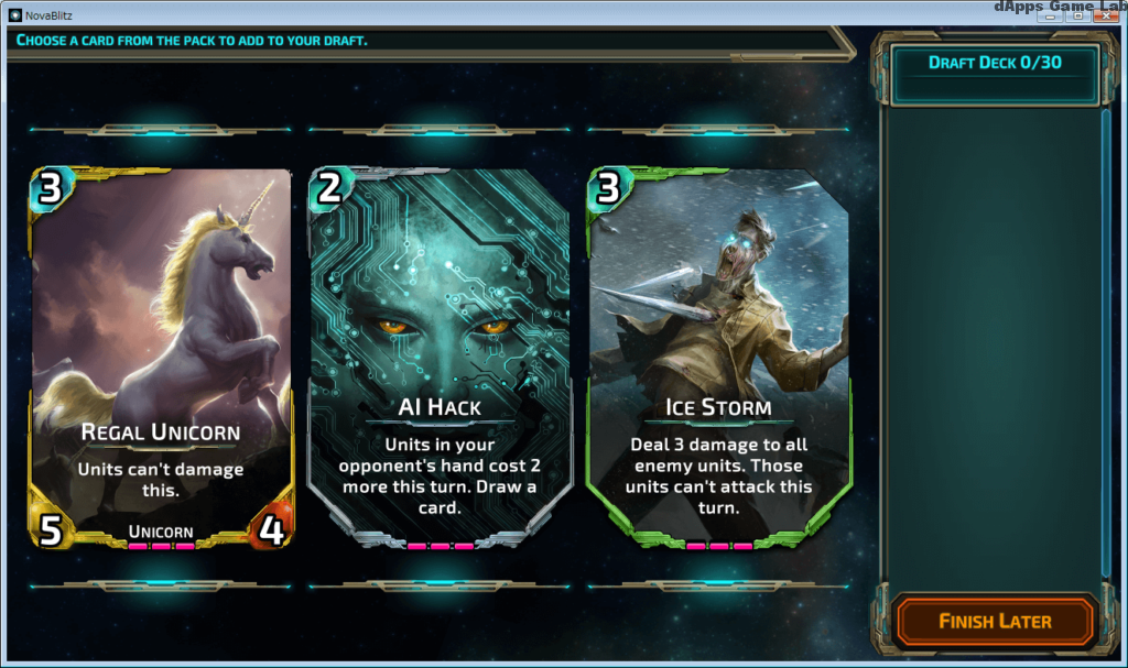 Nova Blitz（ノヴァブリッツ） | dApps Game Lab